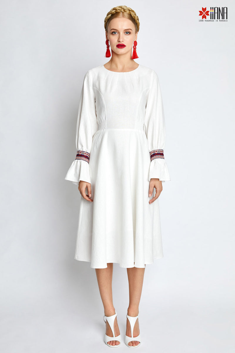 Rochie Iiana Midi Diafana - IIANA® – Iiana Sanziana