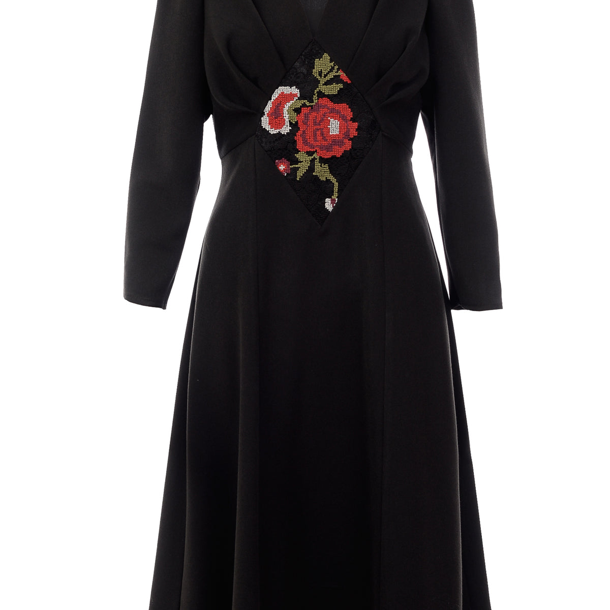 Rochie din Stofa Neagra Medeea - IIANA® – Iiana Sanziana
