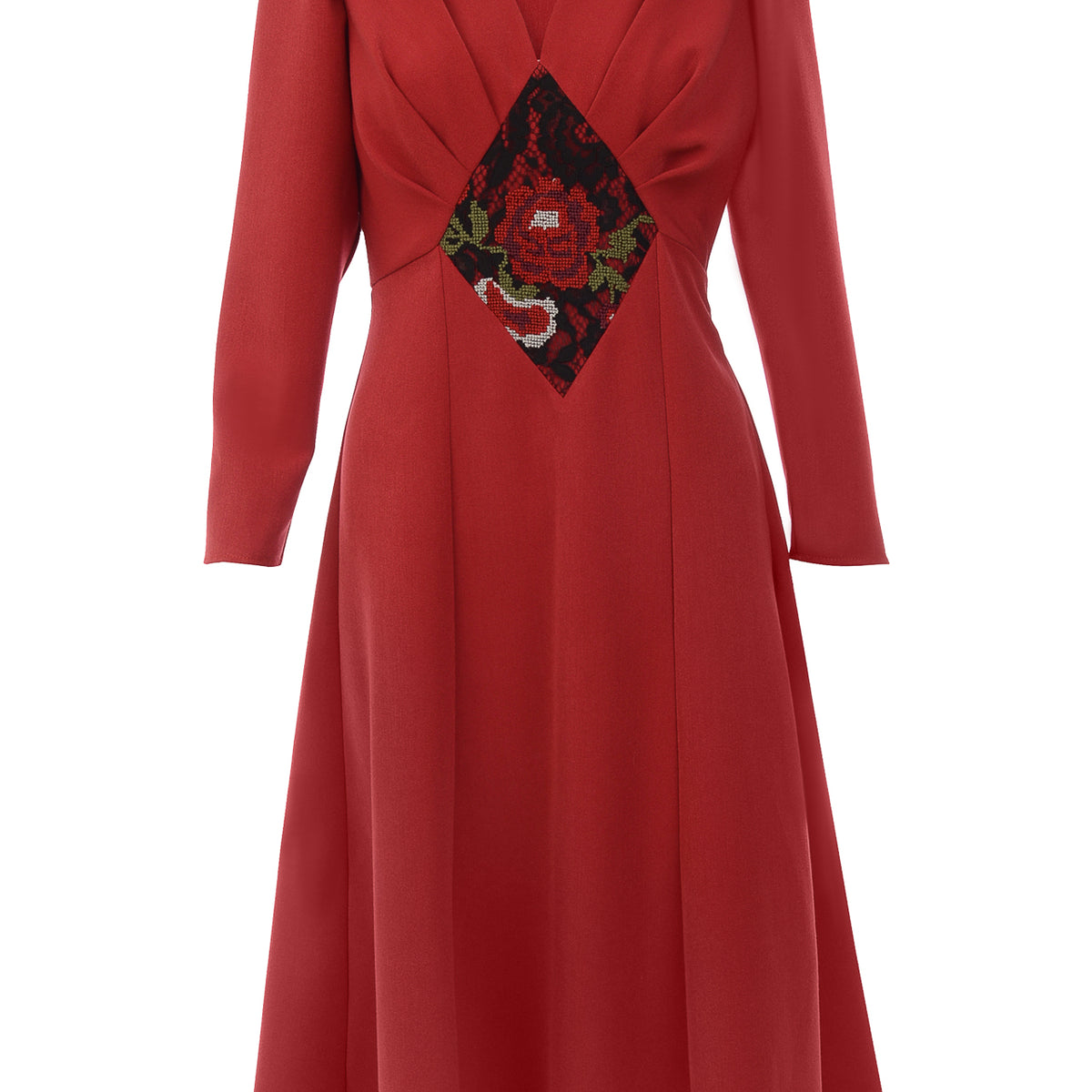 Rochie din Stofa Rosie Medeea - IIANA® – Iiana Sanziana